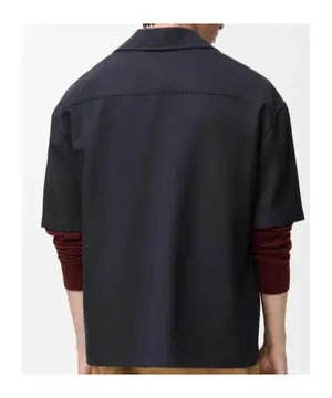 Loewe Short Sleeve Shirt In Wool