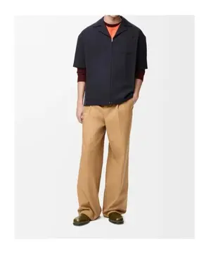 Loewe Short Sleeve Shirt In Wool