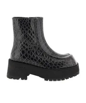 Marni Zip Up Boots For Women