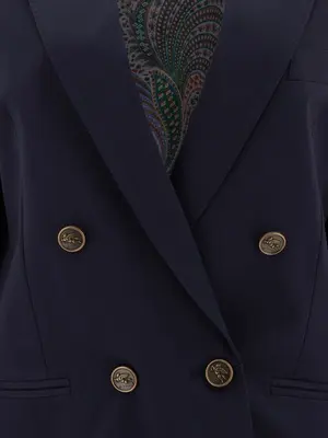 Etro Double Breasted Jacket