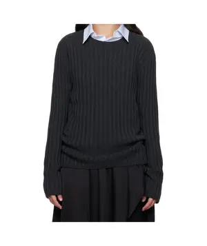 Acne Studios Ribbed Crew Neck Jumper