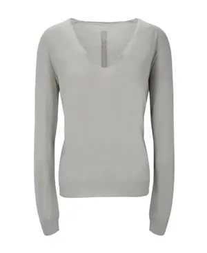 Rick Owens V-neck Knitted Jumper