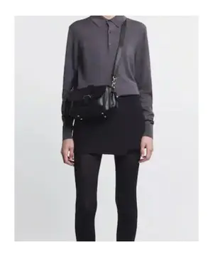 Hogan Cross Body Bag - Black