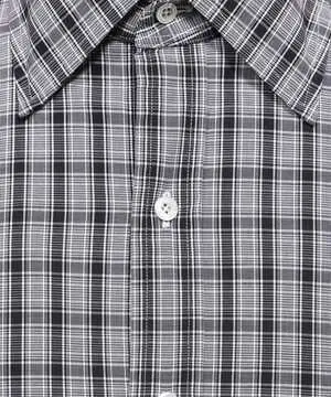 TOM FORD Checkered Shirt - Gray