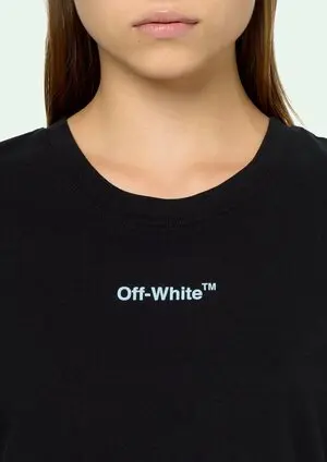 Off-White Graphic Print Cotton T-shirt