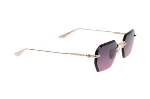Chrome Hearts Octagon Frameless Sunglasses - Multicolor