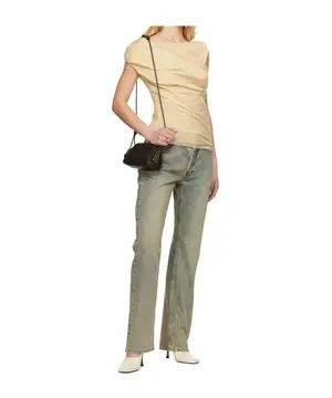 ENTIRE STUDIOS Slem Straight-leg Jeans - Surface Wave