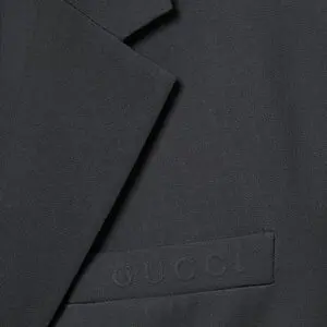 Gucci Light Gabardine Jacket - Dark Gray