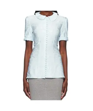 JIL SANDER Flower Jacquard Shirt
