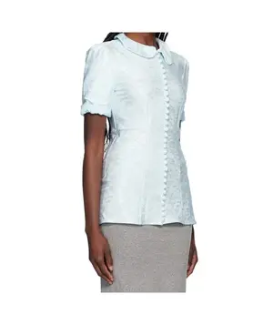 JIL SANDER Flower Jacquard Shirt