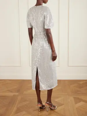 Erdem Sequined Midi Dress