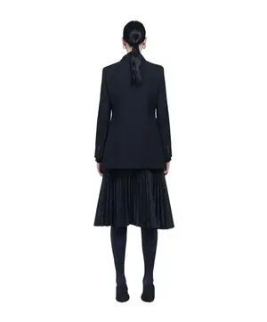 Balenciaga Hourglass Single-breasted Wool Twill Jacket