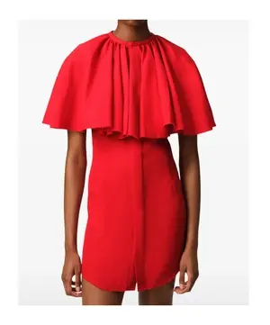 Ami Ruffled Mini Dress