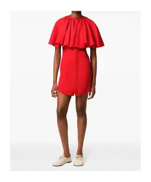 Ami Ruffled Mini Dress