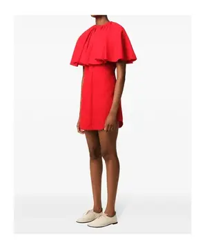 Ami Ruffled Mini Dress
