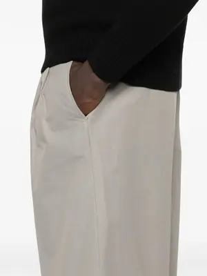 AMI Paris Pleated Detail Shorts