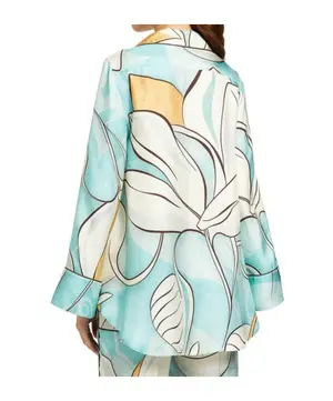 F.R.S FOR RESTLESS SLEEPERS Silk Print Shirt