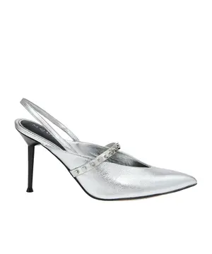 Alexander McQueen Revel Slingback Pumps With Stud Embellishments