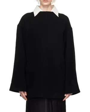 MAISON MARGIELA Boatneck Oversized Sweatshirt