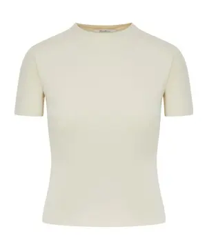 Max Mara Crewneck Short-sleeved T-shirt - No