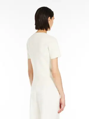 Max Mara Crewneck Short-sleeved T-shirt - No