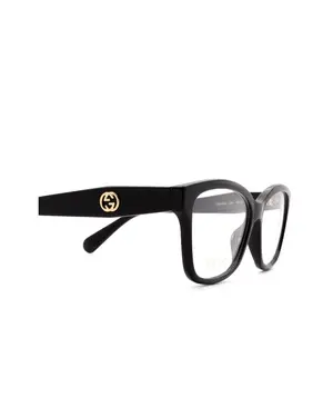 Gucci Square Frame Eyeglasses - Black