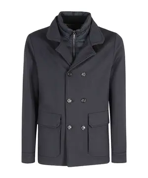 MOORER Pieced Casual Jacket