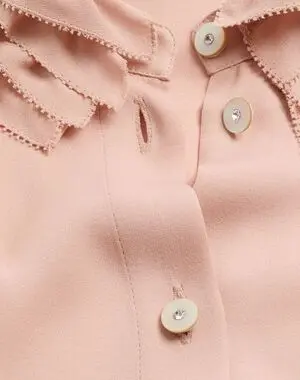 Valentino Garavani Georgette Ruffled Shirt