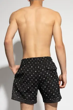 Amiri Ma Paisley Swim Shorts - Black
