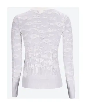Bottega Veneta Floral Knit Pullover