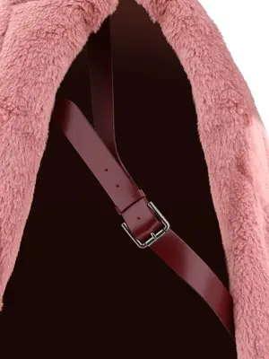 Max Mara Double-breasted Fleece Coat - No