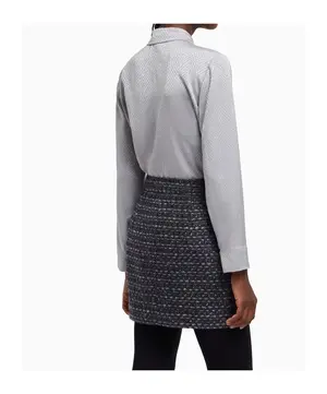 Emporio Armani Tweed Mini Skirt