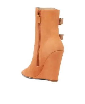 STUART WEITZMAN Wedge-heeled Pointed Toe Boots