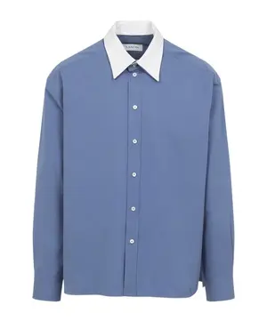 Men's Lanvin Blue Shirts