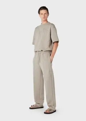 Emporio Armani Short-sleeved Round Collar T-shirt - Nude