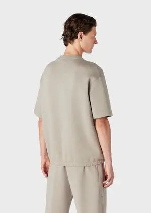 Emporio Armani Short-sleeved Round Collar T-shirt - Nude