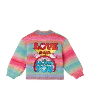 Stella McCartney Long-sleeved Knitted Cardigan