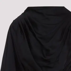 Rick Owens Claudette Long Sleeve Pleated Top