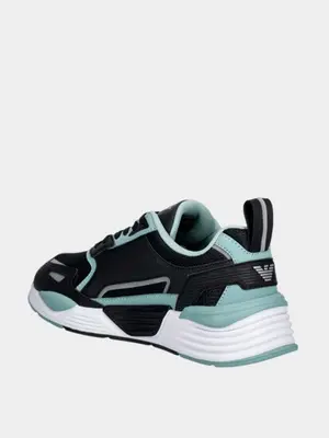 Emporio Armani Logo Detail Lace-up Sneakers
