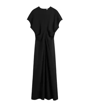 TOTEME Crewneck Dress With Slouched Waist