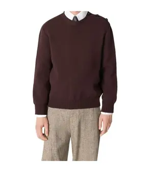 Bottega Veneta Crew Neck Sweaters For Men