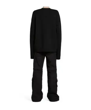 Balenciaga Logo Patch Knitted Jumper