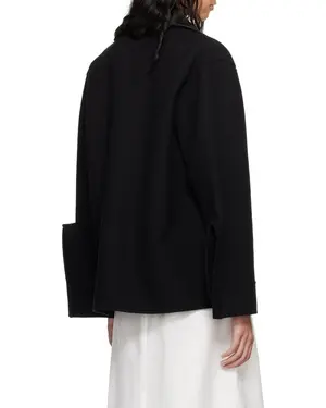 JIL SANDER Long-sleeved Overshirt With Button Closure
