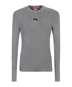 DIESEL® K-darinr Knitted Jumper - Gray