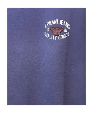 Emporio Armani Logo T-shirt With Round Neck