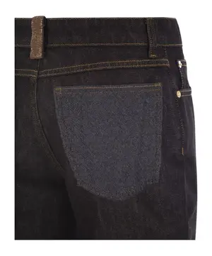 Fabiana Filippi Flared Jeans With Bright Detailing