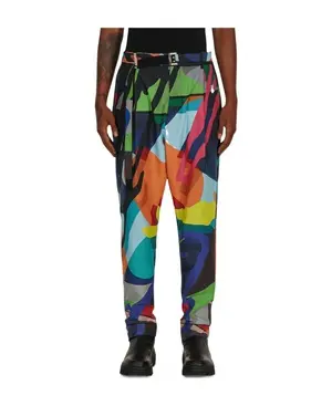 Sacai Printed Bottoms For Men
