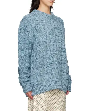 MAISON MARGIELA Ribbed-knit Crew Neck Jumper
