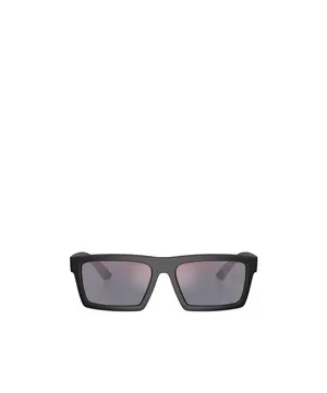 Prada Rectangular Frame Sunglasses - Gray