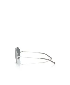 Moncler Aviator Frame Sunglasses - Silver